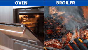 Difference Between Oven and Broiler - Detailed Comparison!